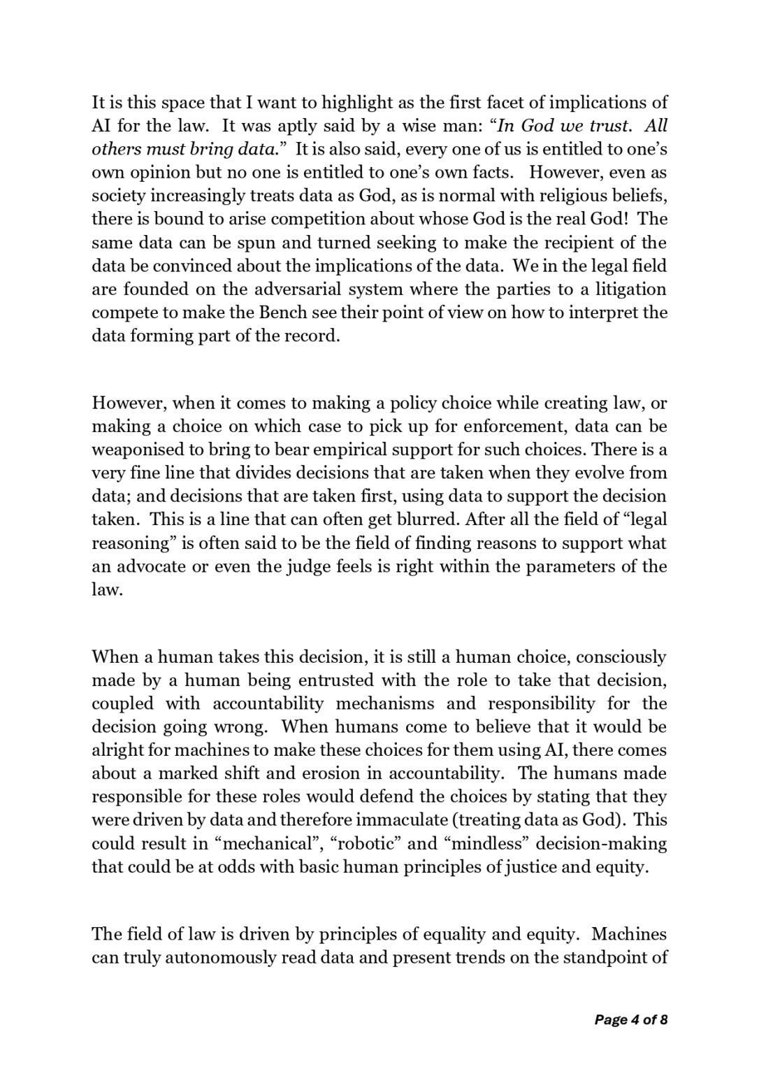 Hon’ble Shri Justice Somasekhar Sundaresan, Additional Judge of the Bombay High Court, delivered ...